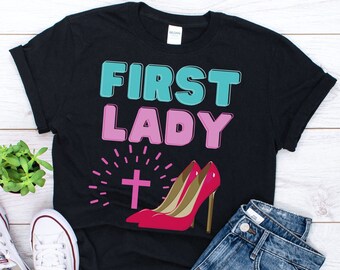 Pastor Wife Shirt, Minister Wife Shirt, Pastors Wife Gift, Preachers ...