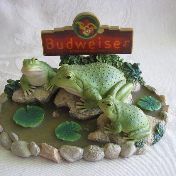 Budweiser Frogs - Etsy