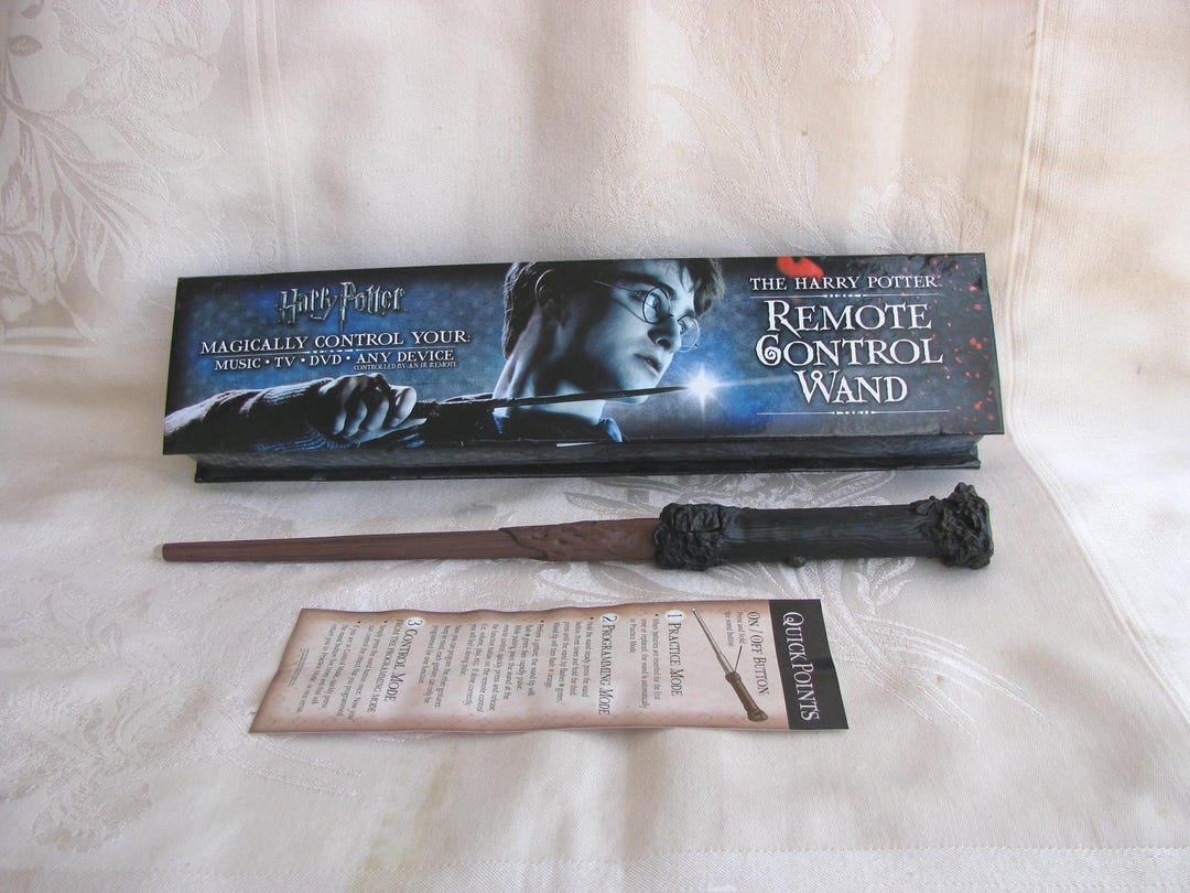 HARRY Potter~remote Control Wand~wizard~control: Music, T V, D V D, Any ...