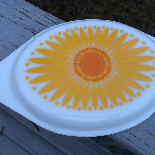 Pyrex Sunflower - Etsy