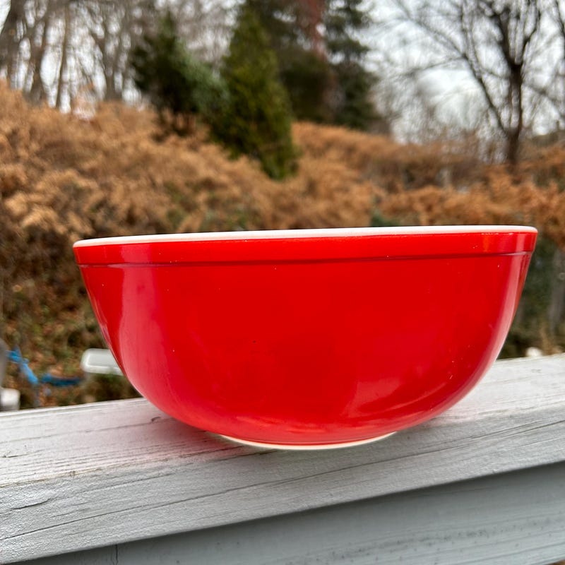Red Pyrex - Etsy