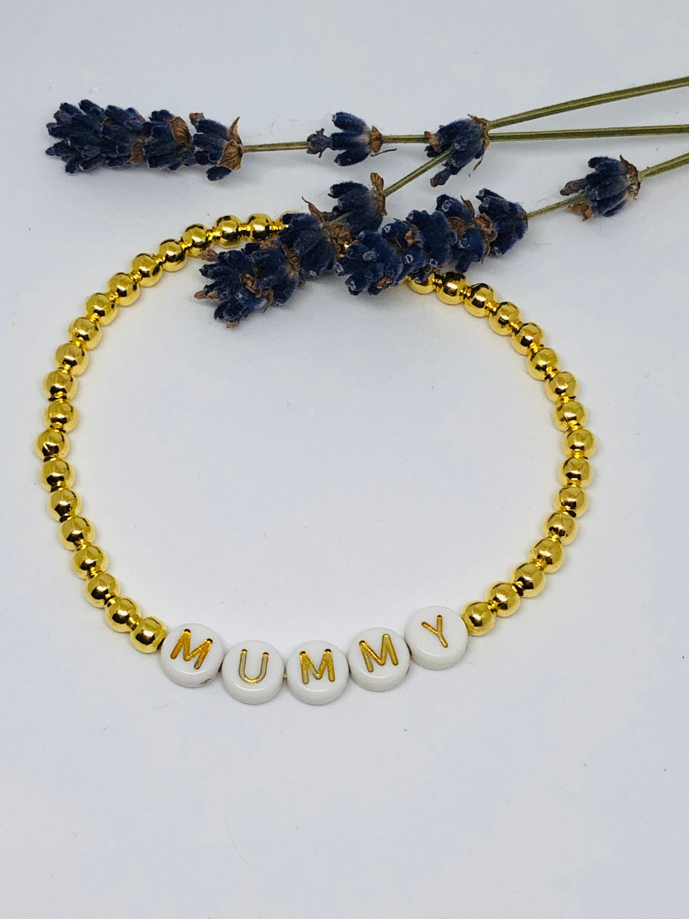 Bracelets maman - Bracelet momie - Bracelets de perles personnalisés ...