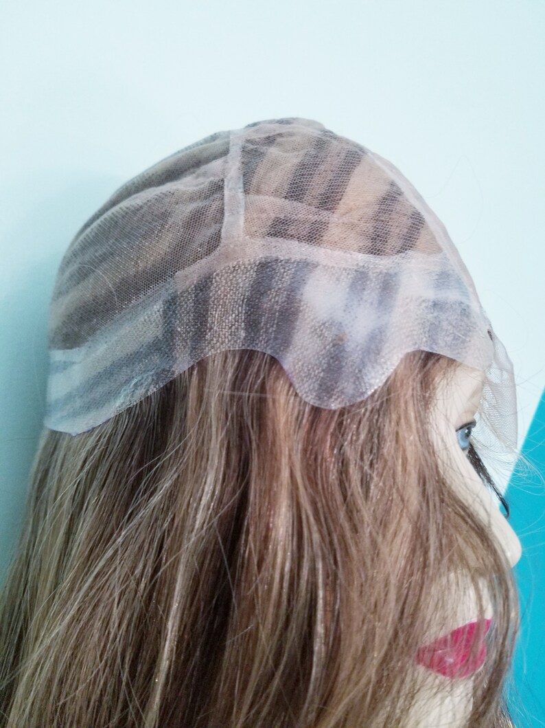 Thin Skin Wig Silk Top Wig Human Hair Wig PU Full Lace Wig - Etsy