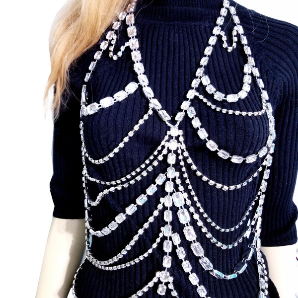 Body Chain Harness - Etsy