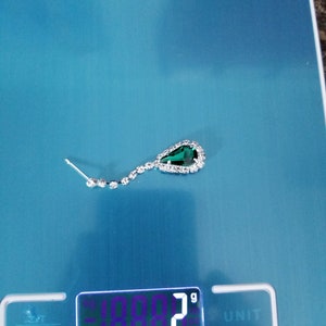 Rhinestone Crystal Necklace Set, Pageant or Prom Jewelry, Red Statement ...