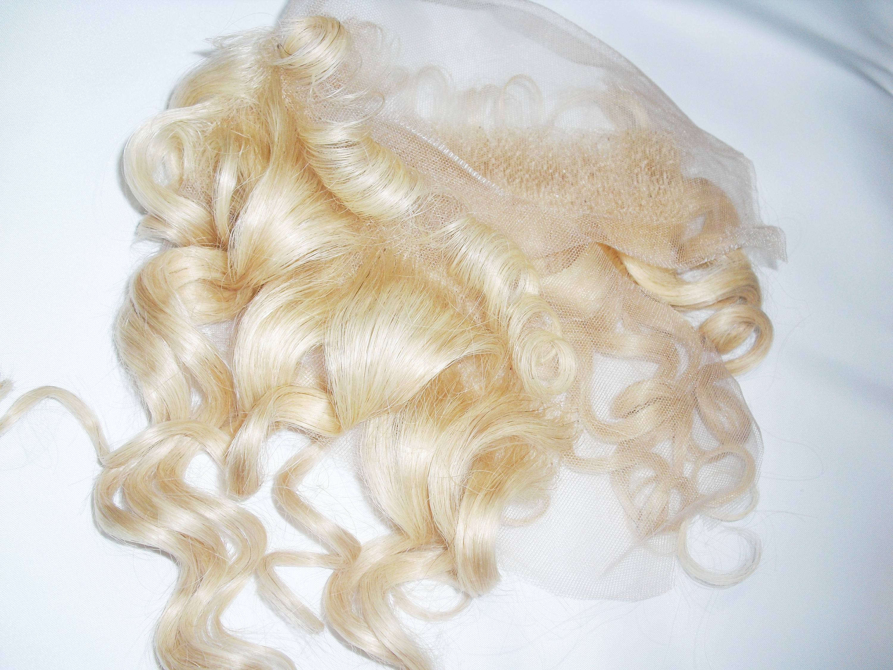 Full Lace Frontal Partial Wig 613 Indian Human Hair Remi Remy - Etsy