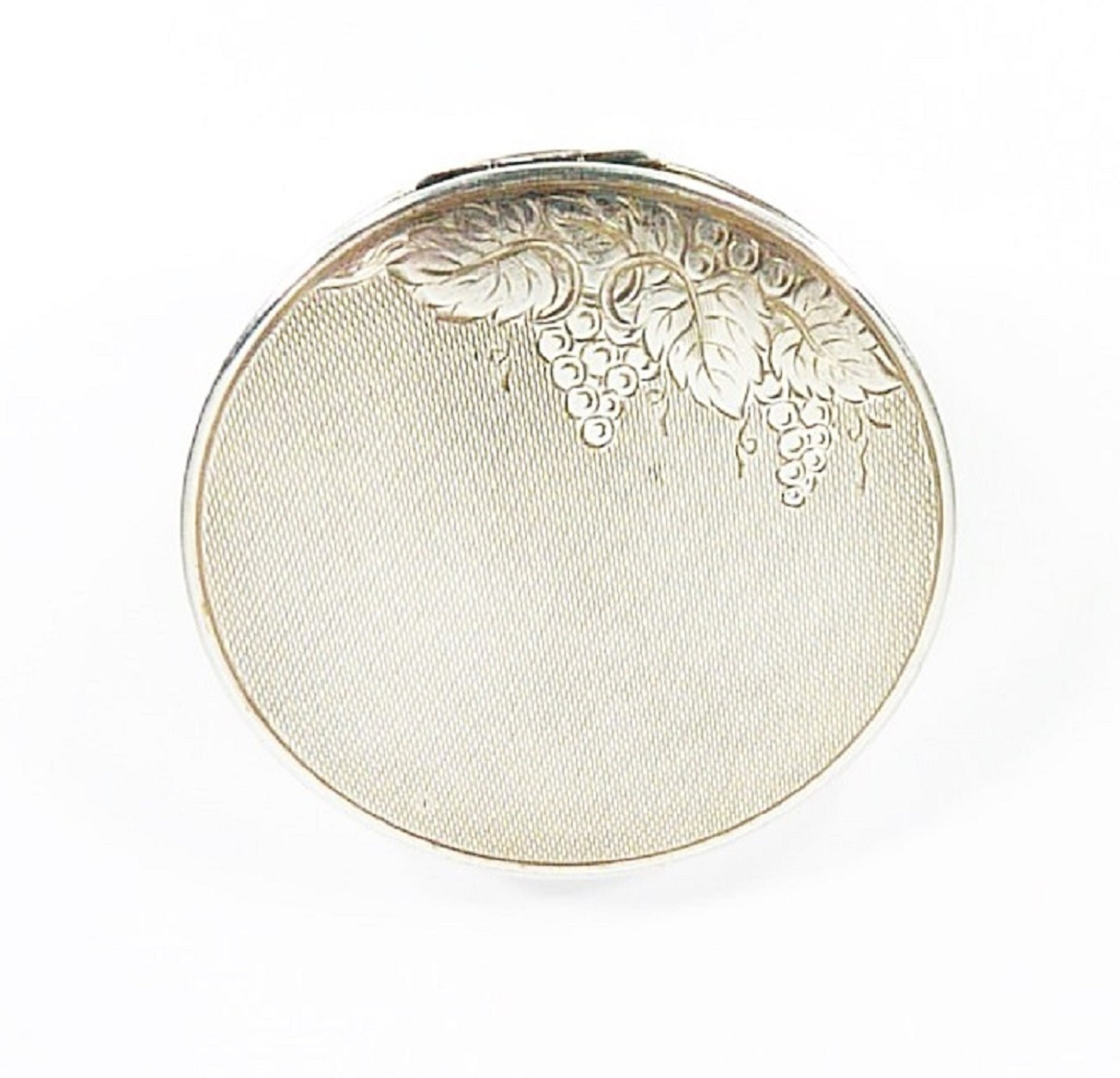 Antique Hallmarked Sterling Silver Compact Mirror - Etsy