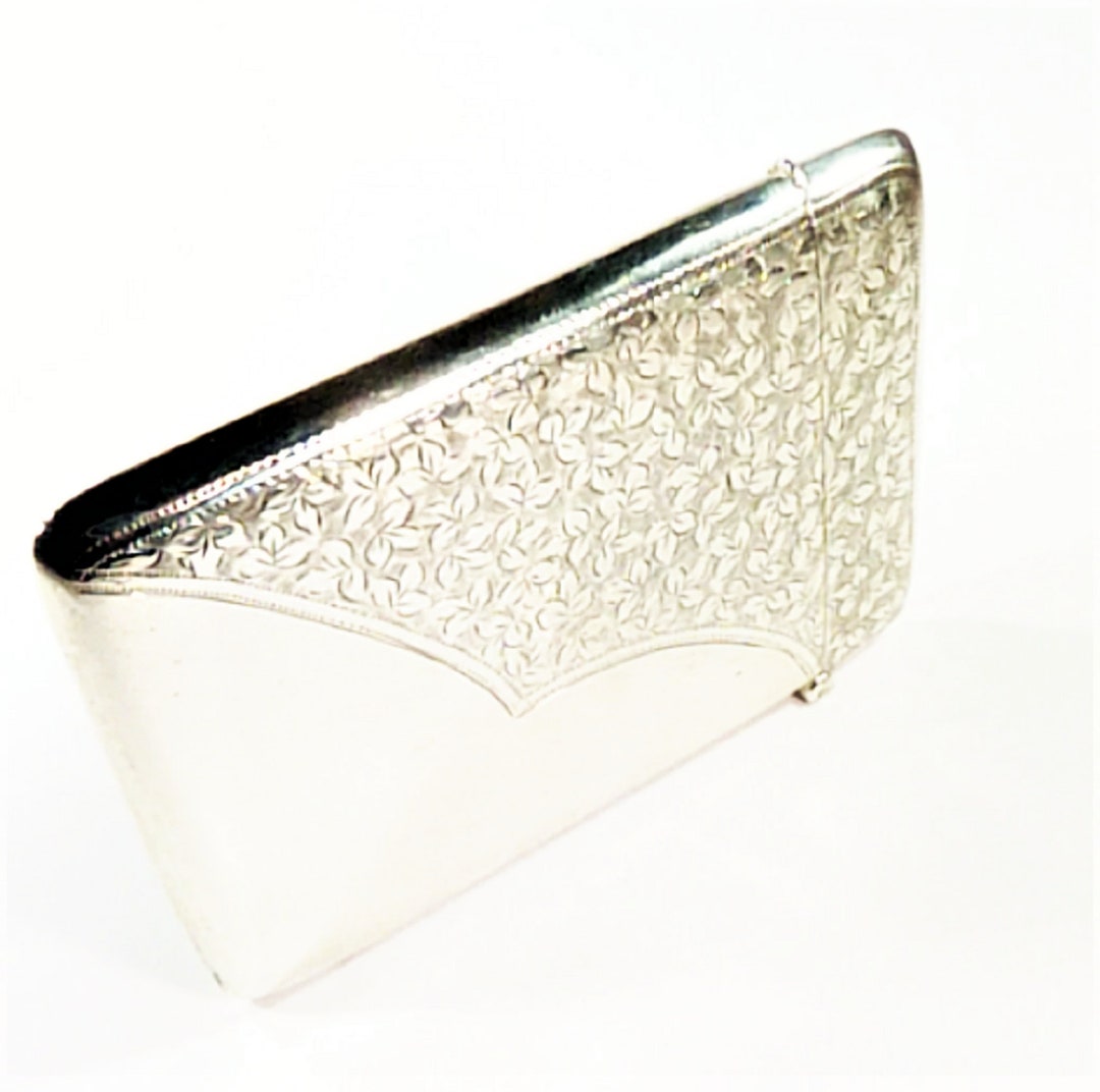 Antique Sterling Silver Debit Card Business Case - Etsy
