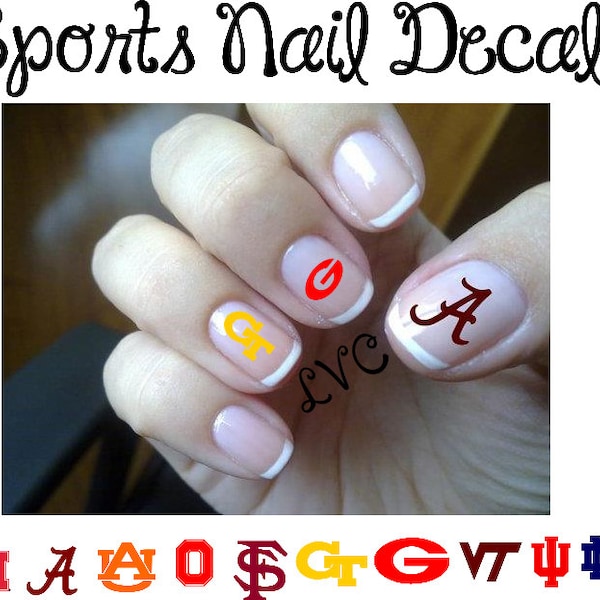 Ohio State Nails - Etsy