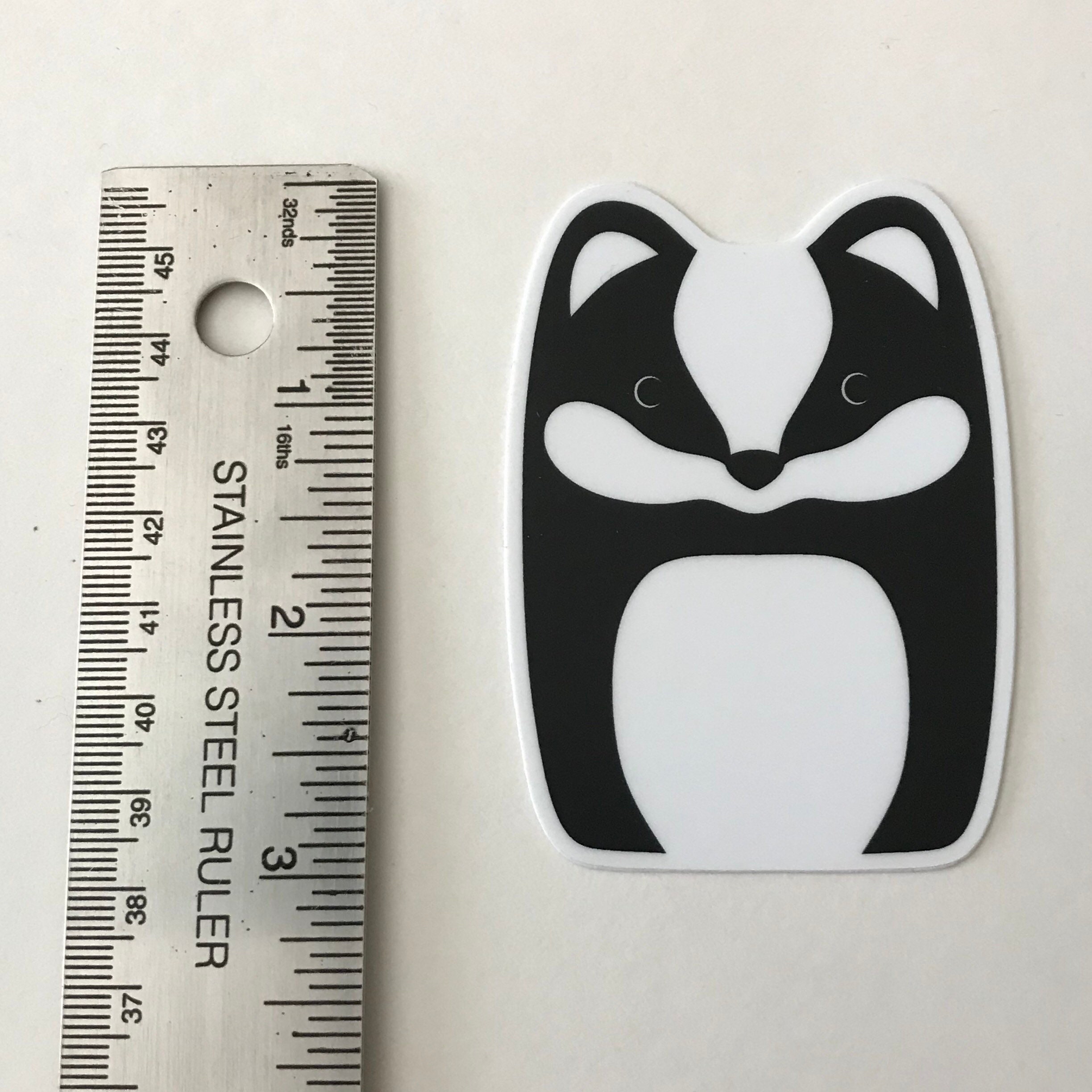 Badger Sticker Animal Laptop Stickers Die-cut Vinyl - Etsy Nederland