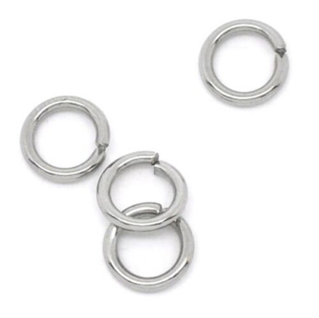 100 Open BINDING RINGS Intermediate Rings BENDING RINGS Round 4 X 0.8 ...