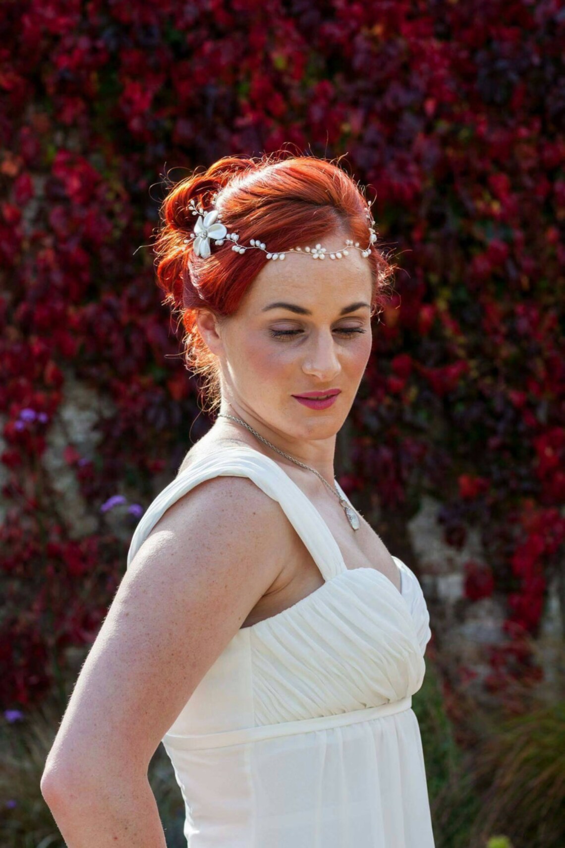 Freshwater Pearl Forehead Headpiece Bridal/wedding Boho - Etsy