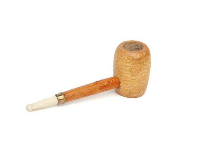 Vintage Corn Cob Pipe Frosty the Snowman Pipe 1920s - Etsy