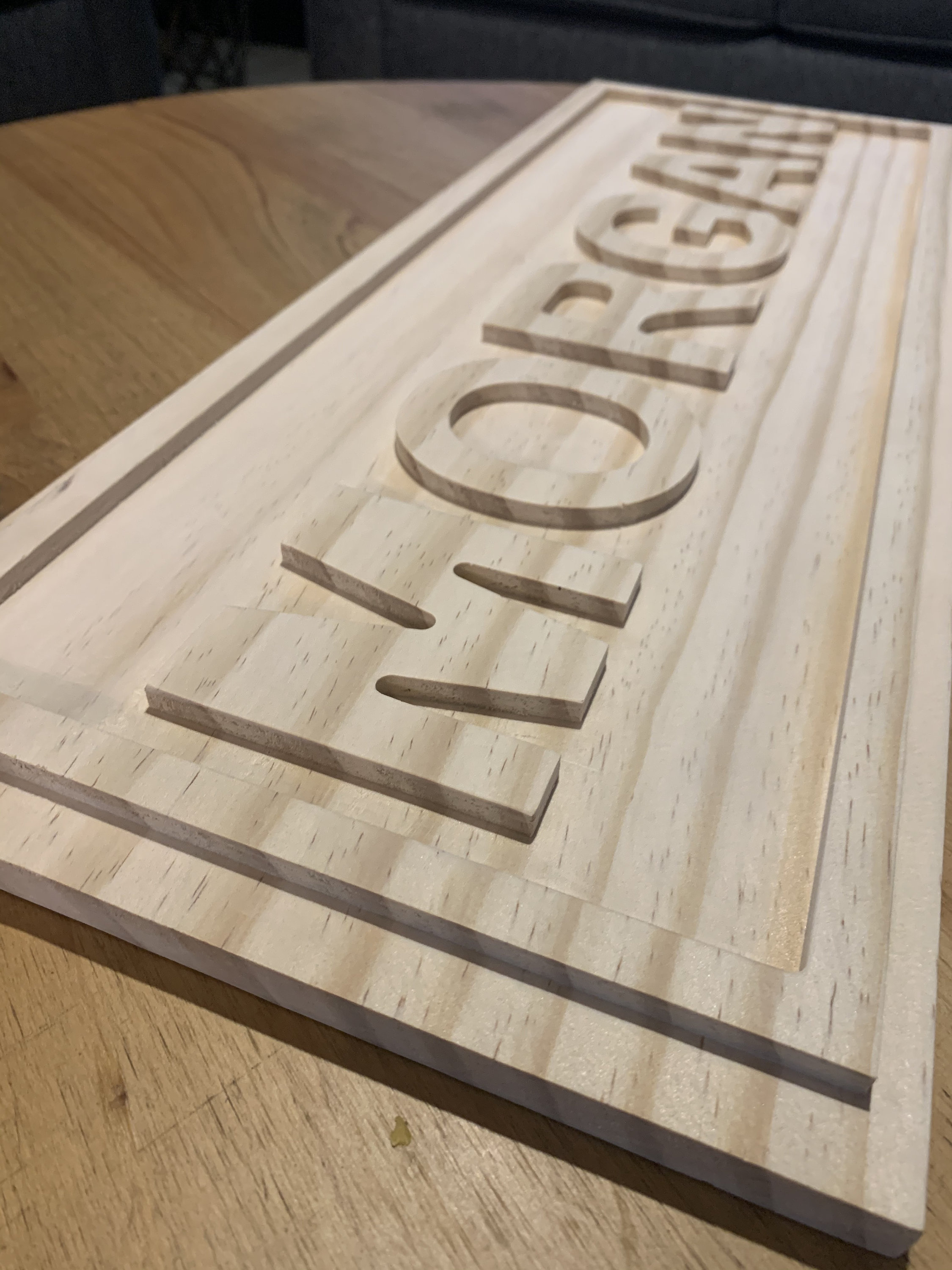 Wooden sign customized personalized CNC engraved | Etsy