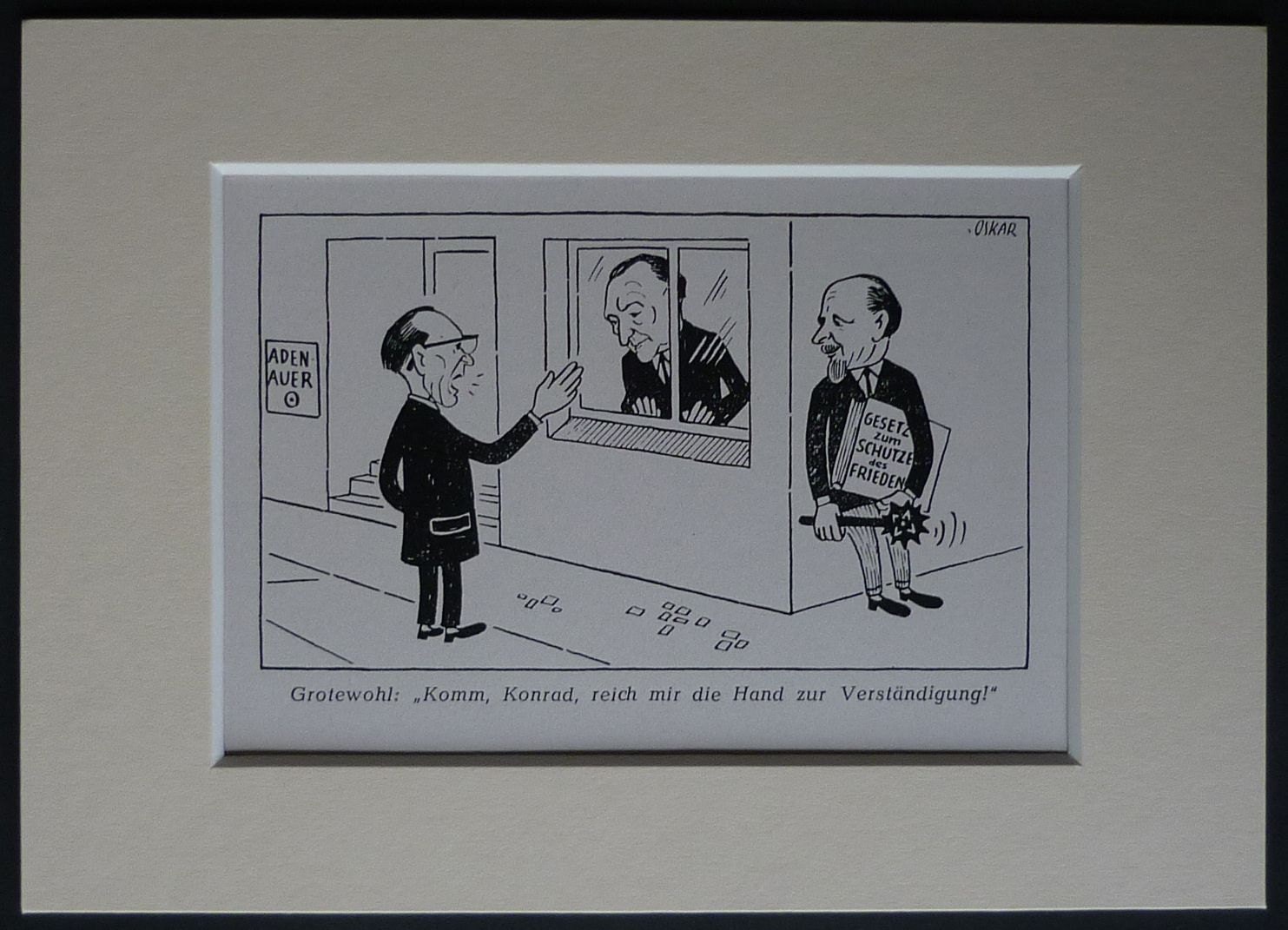 1950s Political Cartoons