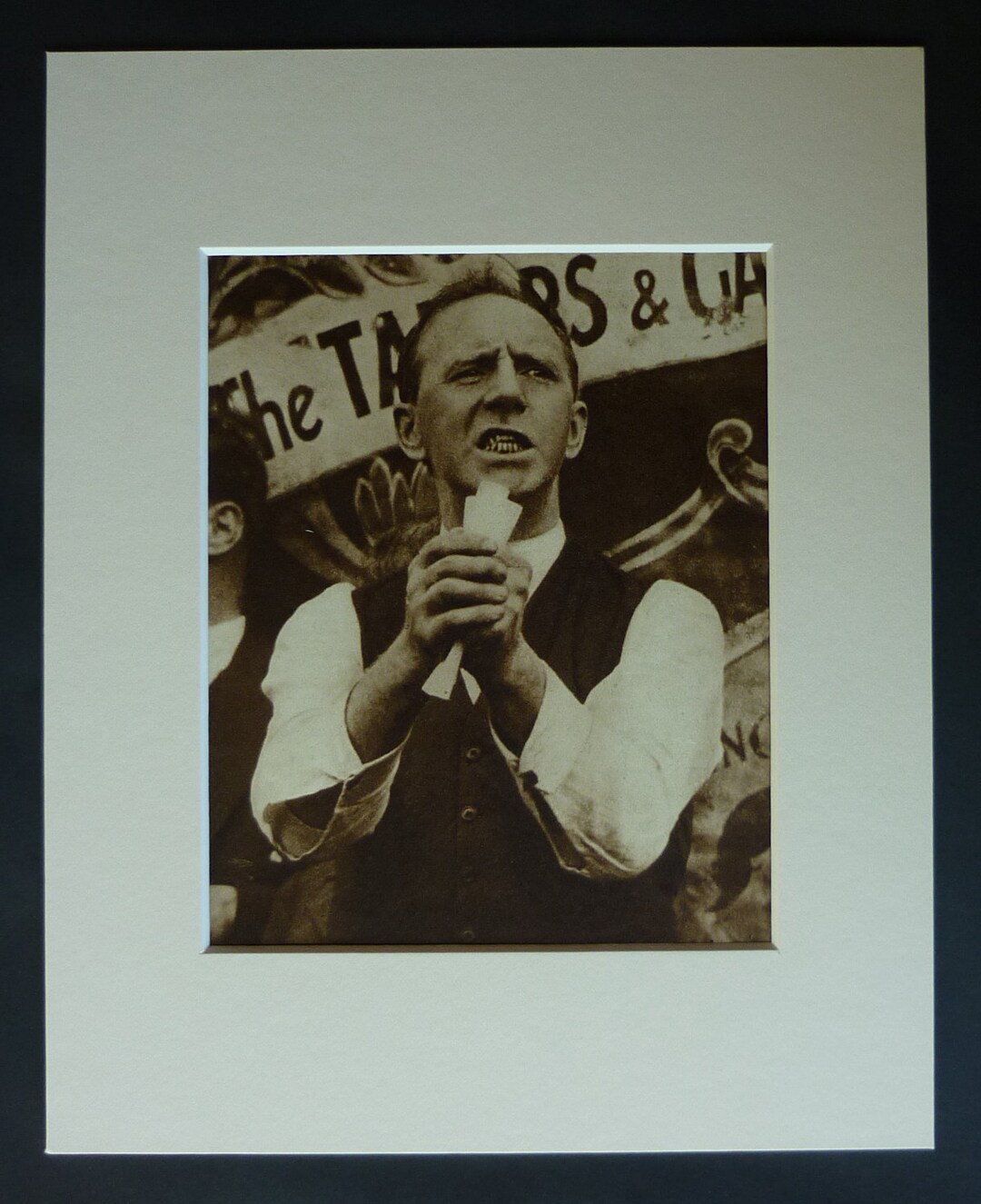 1930s Antique British Political Print 1926 General Strike - Etsy