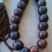 Genuine HIGH QUALITY Black or Brown Obsidian Worry Beads - Etsy