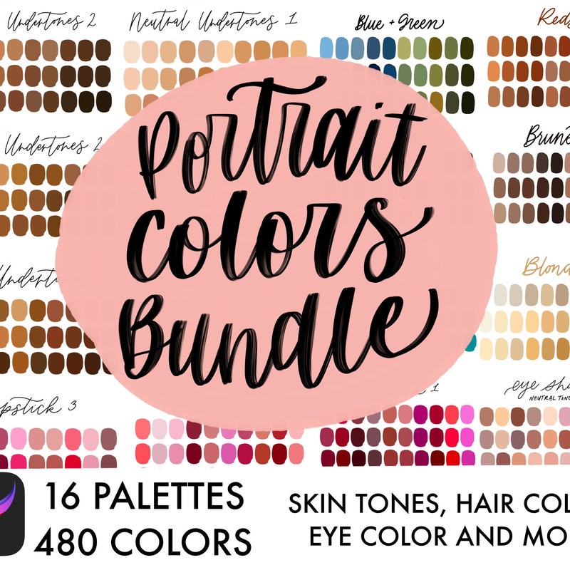 Procreate Swatches - Etsy