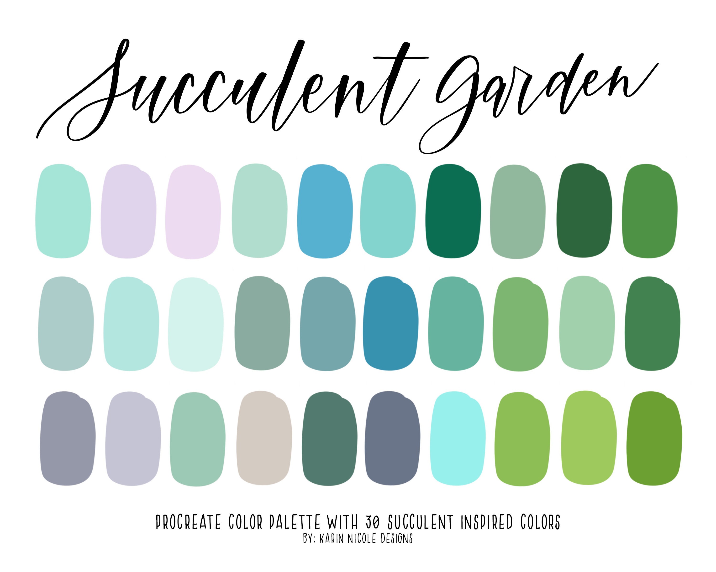 Green Blue Color Palette