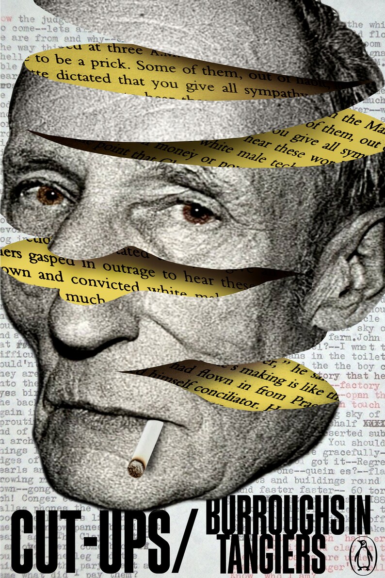 William Burroughs Cut Ups Art Print - Etsy