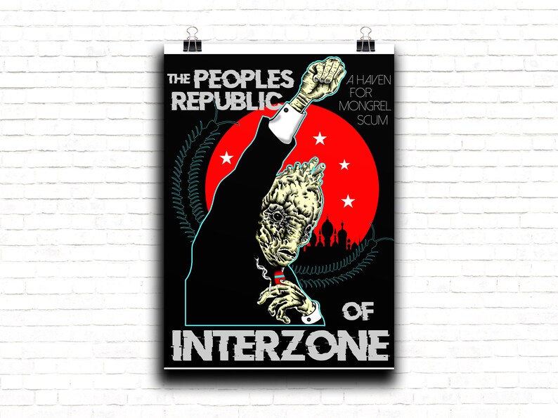 Mugwump Naked Lunch William Burroughs Interzone Art Print - Etsy