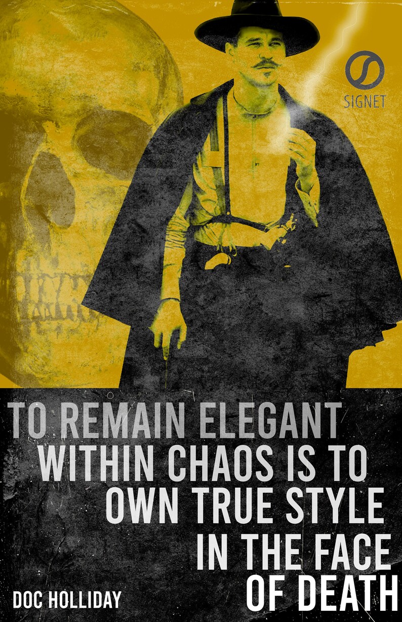 Doc Holliday Art Print - Etsy