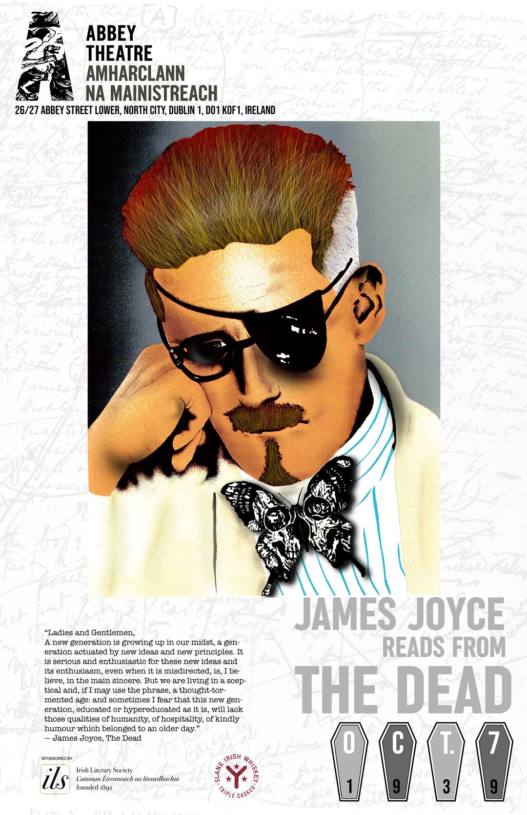 James Joyce Irish Writer Art Print - Etsy