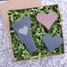 Vermont Slate Magnet Set Tiny VT & Heart Magnets Gift Box - Etsy