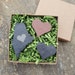 Slate Magnet Set Tiny Maine & Heart Magnets Gift Box - Etsy