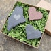 Slate Magnet Set Tiny Maine & Heart Magnets Gift Box - Etsy