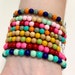 Empowerment Bracelets Collection - Handmade Colorful Enamel Bead ...