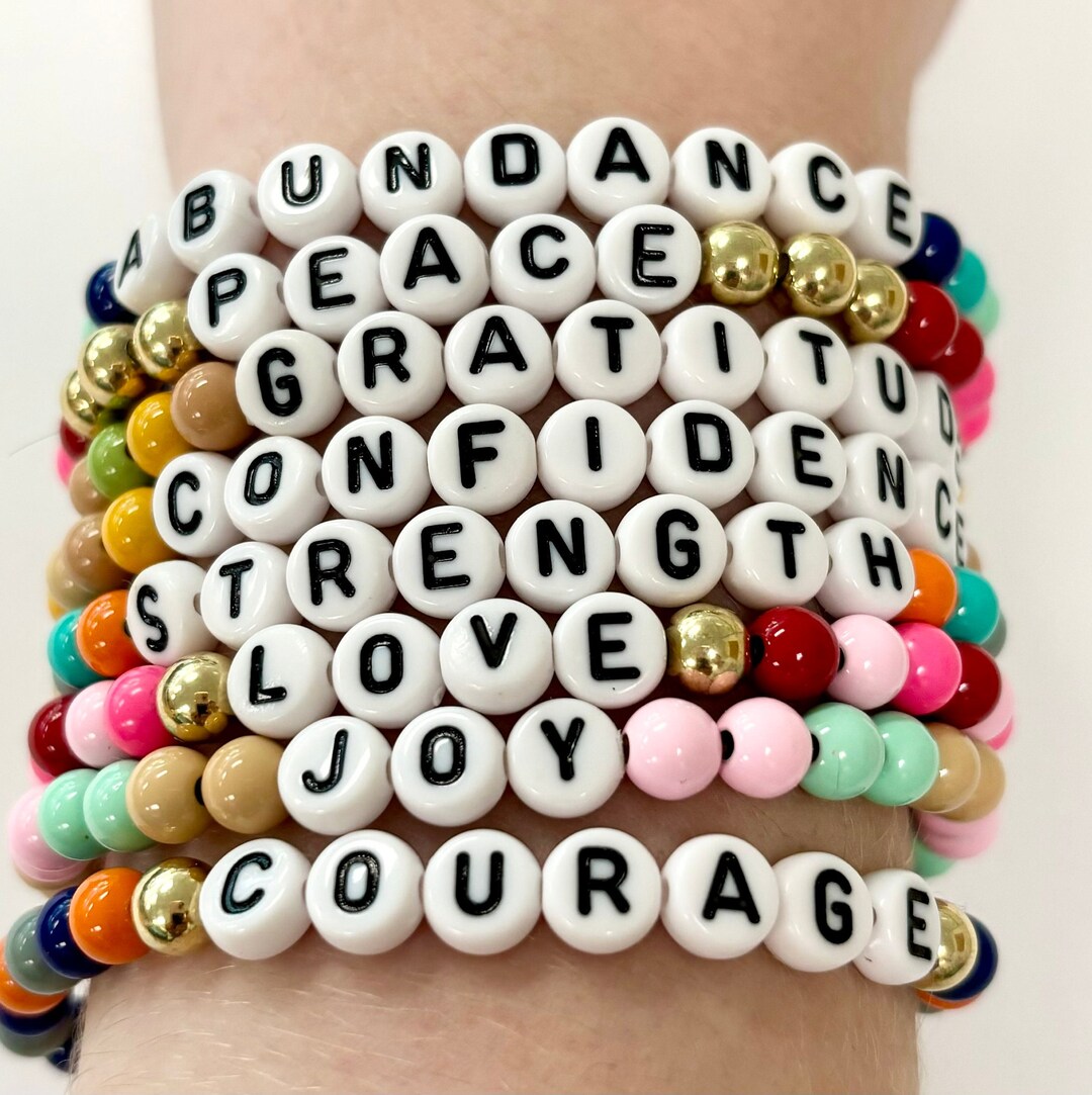 Empowerment Bracelets Collection - Handmade Colorful Enamel Bead ...