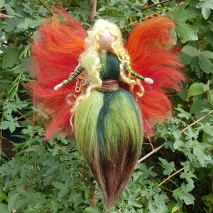 Autumn Fairy Forest Fairy Nature Elf Angel Felted Wool - Etsy