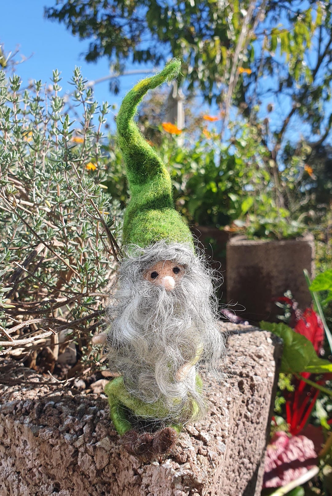 Dwarf Gnome Felted - Etsy