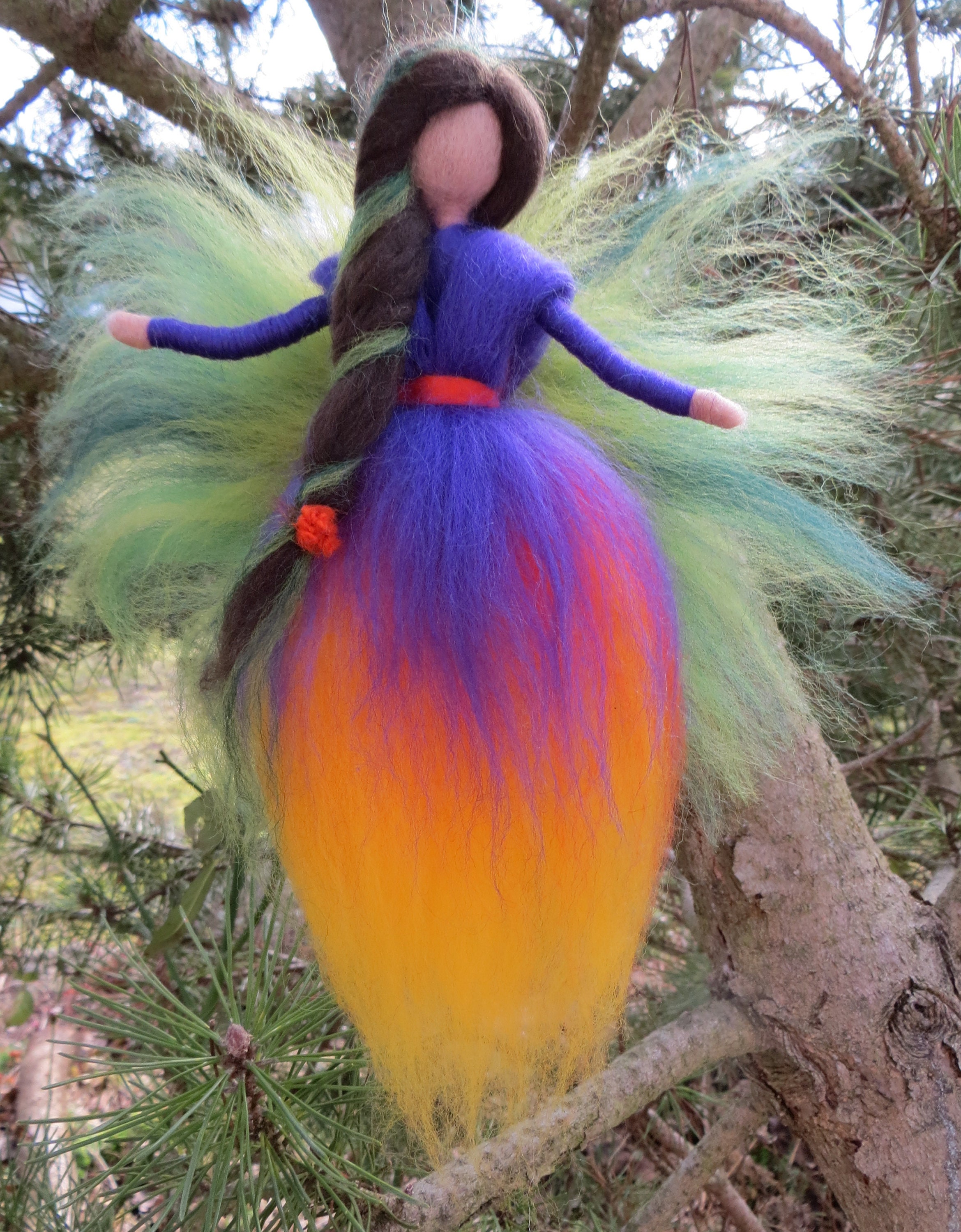 Fee Elfe Wolle gefilzt - Etsy.de