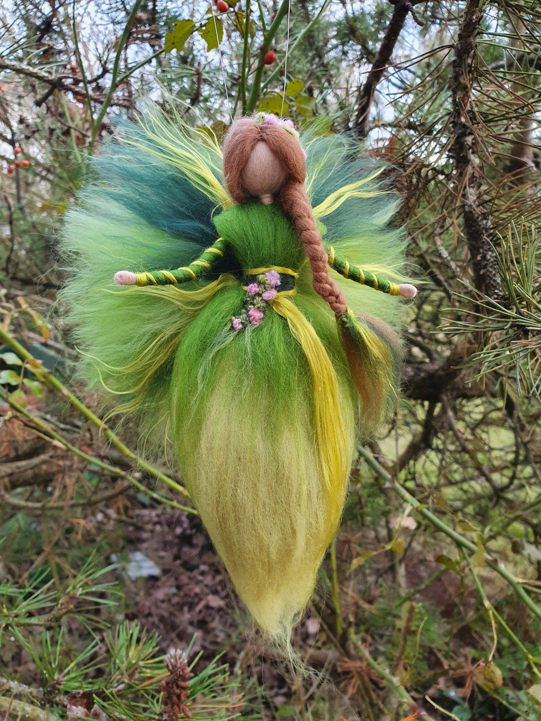 Angel of Healing Fairy Felt Angel - Etsy