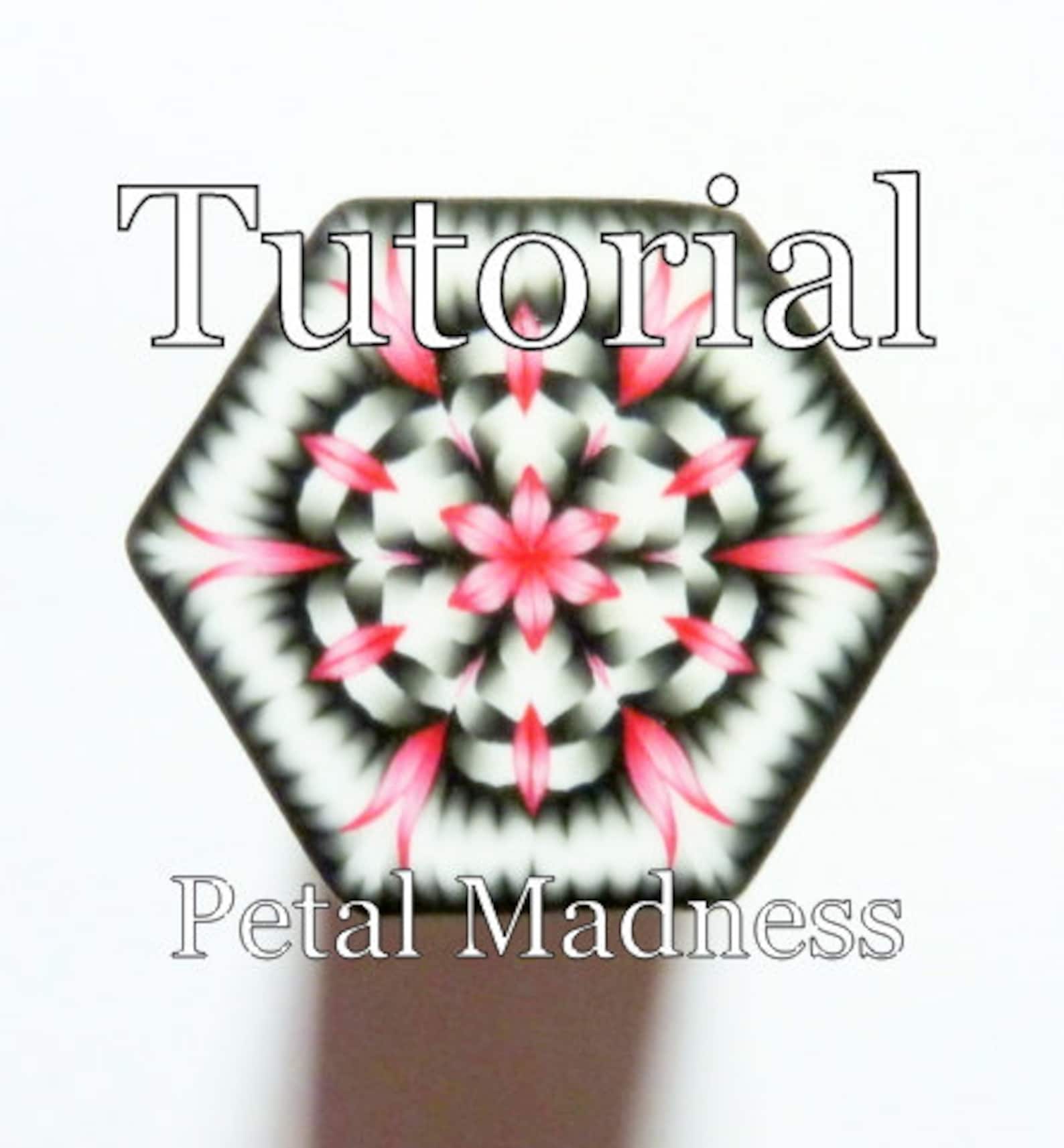 Polymer Clay Cane Tutorial - TUTORIAL - the Petal Madness Cane - Etsy