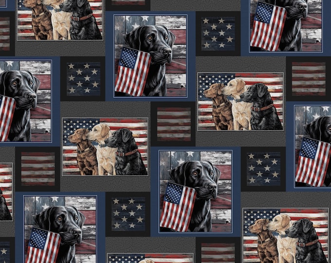 Black Labs Fabric Black Labs by Artbyjess Black Blue Labrador Retriever ...