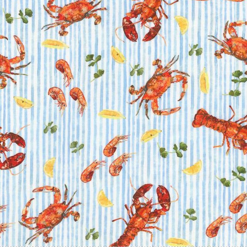 Crab Fabric - Etsy