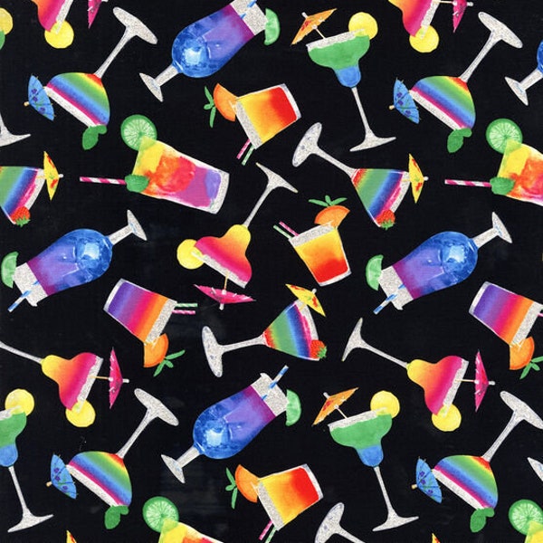 Cocktail Fabric - Etsy