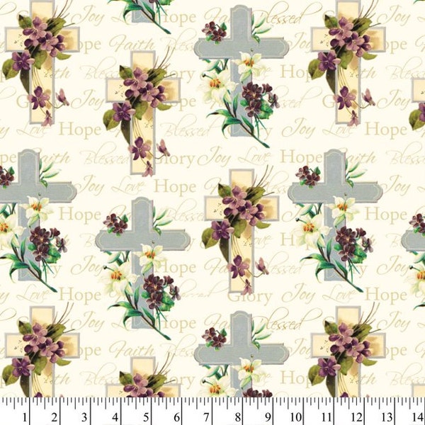 Christian Fabric - Etsy