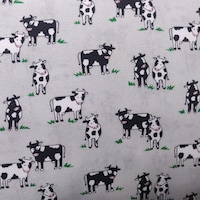 Cow Print Fabric Yardage 44" Wide. Sold by the Yard. Multiple Yards ...