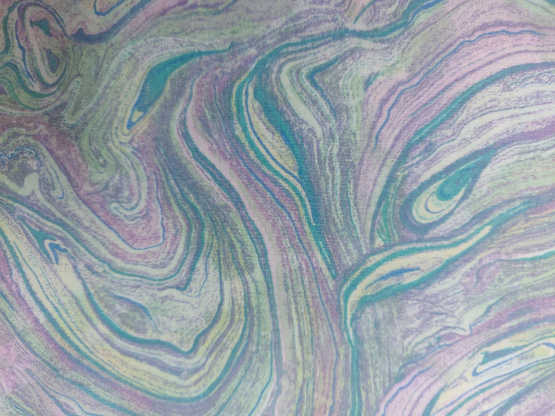 Pastel Oil Slick Fabric, 100% Cotton, Fabric by the Yard - Etsy