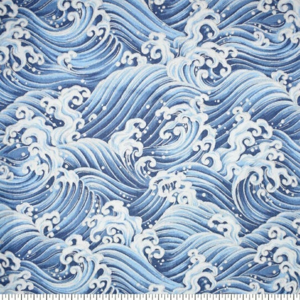 Waves Fabric - Etsy
