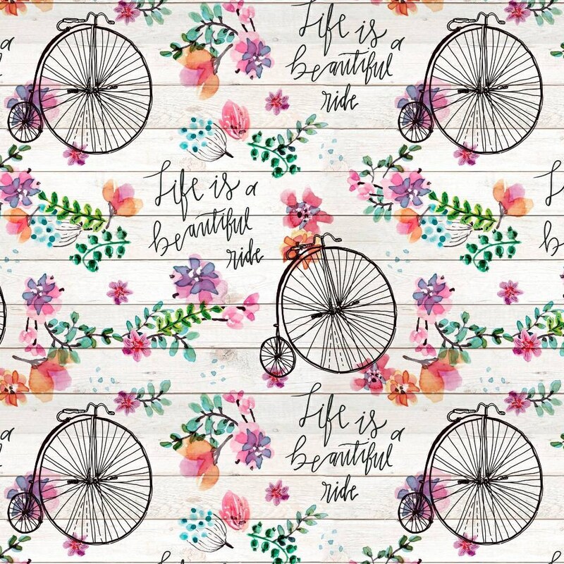 Bicycle Fabric - Etsy
