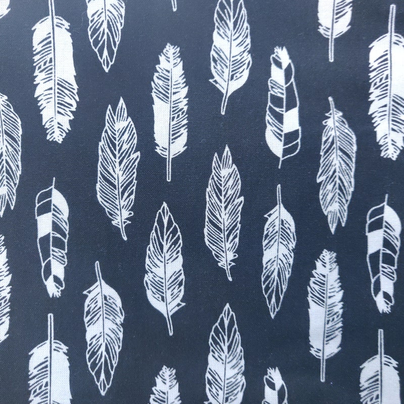 Feather Fabric - Etsy
