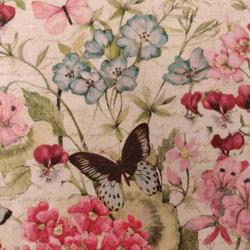 Butterfly Fabric - Etsy