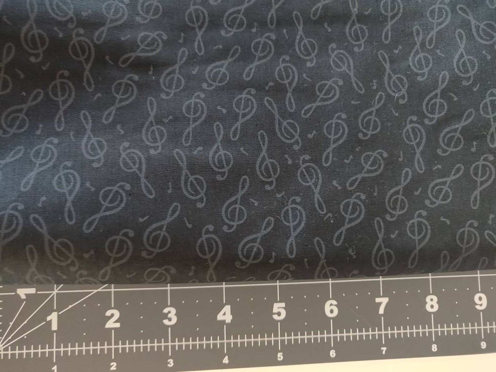 Music Notes Fabric 100% Cotton Black on Black Music Notes - Etsy