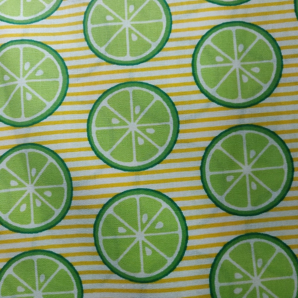 Lemon Lime Fabric - Etsy