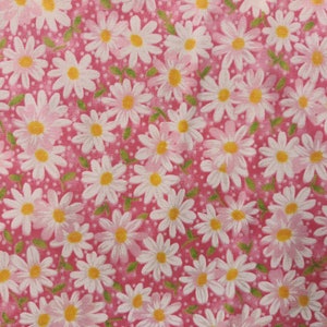 Daisies Fabric, 100% Cotton, Daisy Fabric, Fabric by the Yard, Choose ...